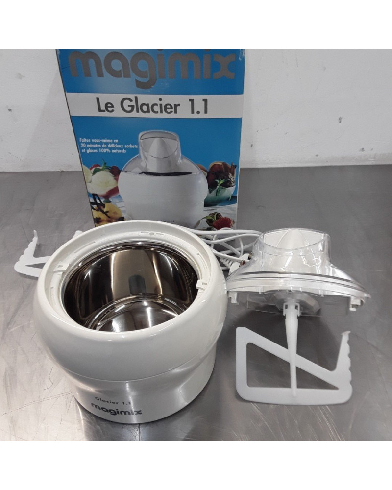 MAGIMIX GELATIERA DA 1,1 L. OTTIMO GELATO FATTO IN CASA IN 20-30 MINUTI