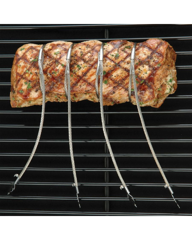 FUSIONBRANDS FOODLOOP FLAME 4 LACCI COTTURA LEGATURA ARROSTO ASPARAGI ...